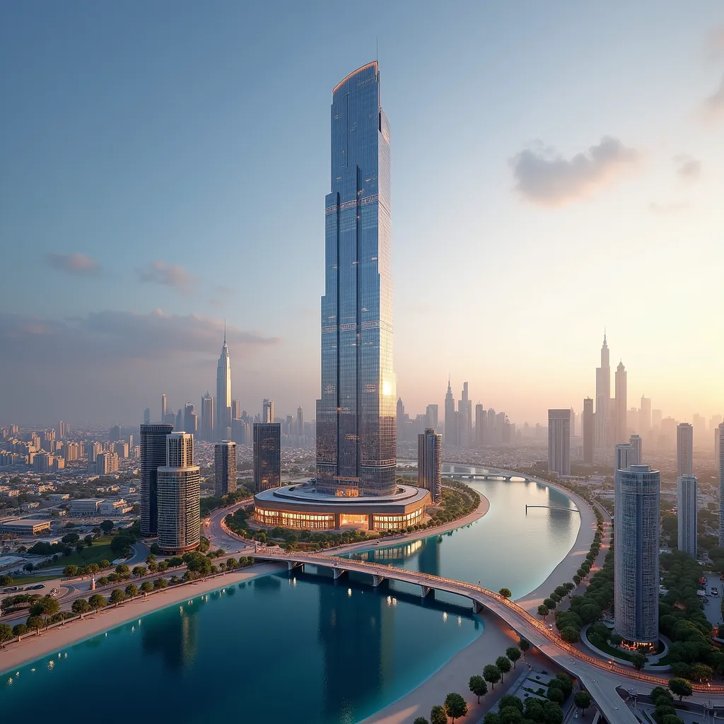 The Makeen Tower: A Landmark of Dubai's Skyline